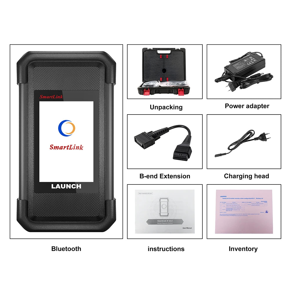 LAUNCH SmartLink B V2.0 Super Remote Diagnosis Tool Vehicle Data Link ...